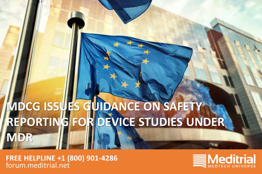 MDCG issues guidance on safety reporting for device studies under MDR ... MDCG issues guidance on safety reporting for device studies under MDR ...